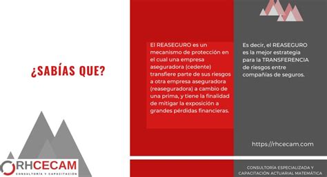 Actuarios Actuaría Reaseguro Rhcecam Consultoría Actuarial Y
