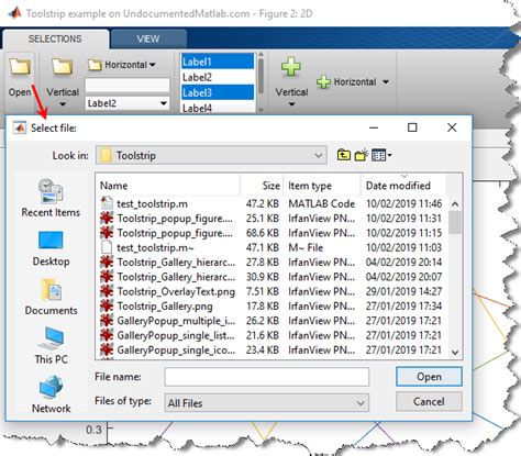 Matlab Toolstrip Part 9 Popup Figures Undocumented Matlab