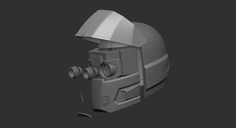 Helldiver Sc 30 Helmet 3d Model By Nerdrebelart On Thangs