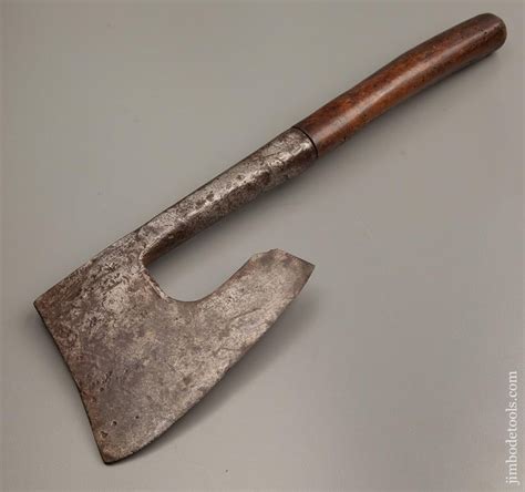 Stunning French Single Bevel 17th18th Century Side Axe 77287 Jim