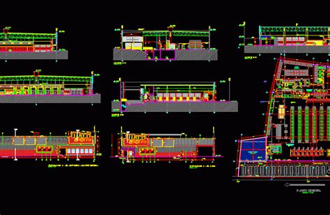 Supermarket Dwg Full Project For Autocad • Designs Cad