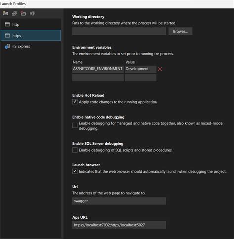 C Unable To Connect To Web Server Https In Visual Studio Stack Overflow