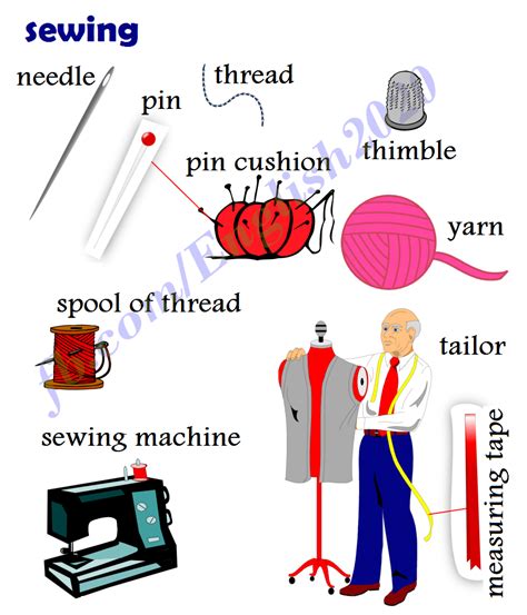 Handicraft Useful Handicraft Vocabulary With Pictures Artofit