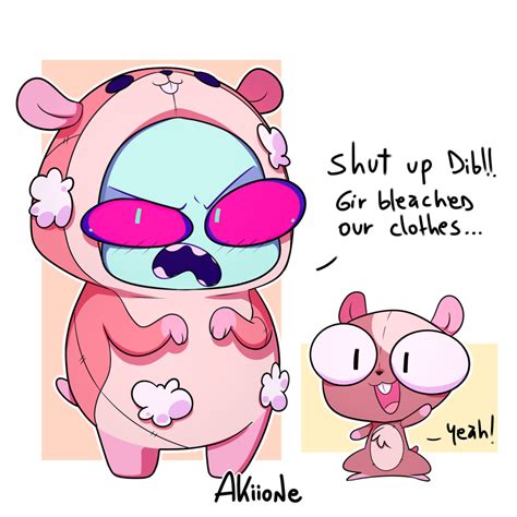 Akiione On Twitter Invasor Zim Dibujos Sobre Fantasía Dibujos