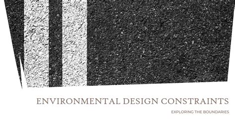 2025 What Are The Constraints In Environmental Design Archova Visuals
