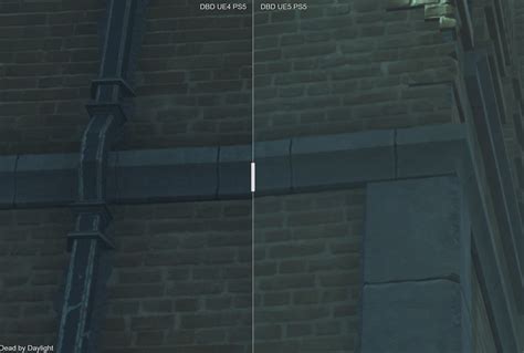 Ps5 Comparison Before The Patch Ue4 Vs New Patch Ue5 R Deadbydaylight