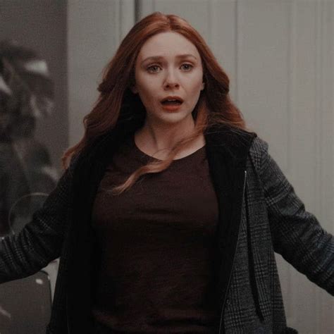 Wandavision Icon Scarlet Witch Elizabeth Olsen Marvel
