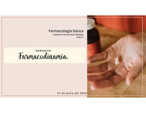 Farmacodinamia Del Diazepam Metformina Y Eritromicina Farmacología
