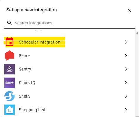 scheduler card custom component dashboards and frontend home