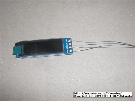 Qmk Firmwareで Oled機能で Ssd1306を試してみる Qmk Firmware Test Oled Driver With Ssd1306