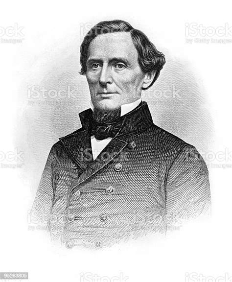 세로는 Jefferson Davis 고풍스런에 대한 스톡 벡터 아트 및 기타 이미지 고풍스런 염소수염 19세기 스타일
