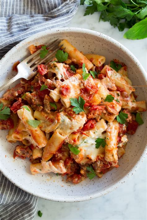 Easy Baked Ziti Cooking Classy