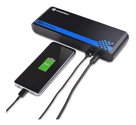 Cable Matters Dock Thunderbolt 3 De Aluminio Certificado Con En Venta