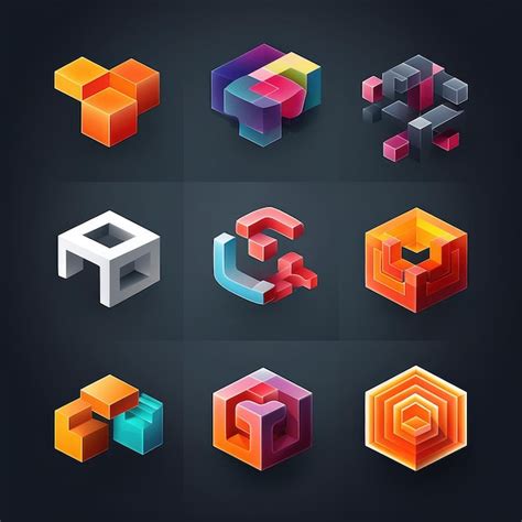 Premium Ai Image Rectangular Icon Logo Material