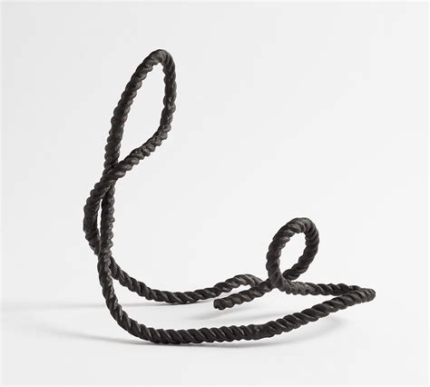 Cast Bronze Decorative Rope Object Pottery Barn