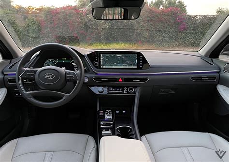 2021 Hyundai Sonata Hybrid Review Striking Design Meets Strong