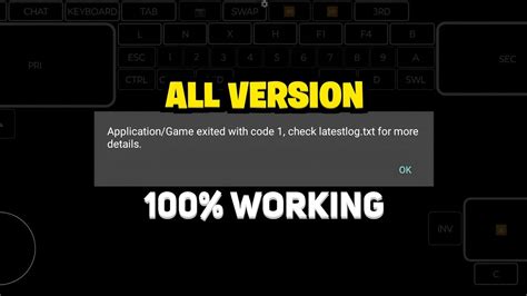 How To Fix Applicationgame Exited With Code 1 In Pojavlauncher Youtube