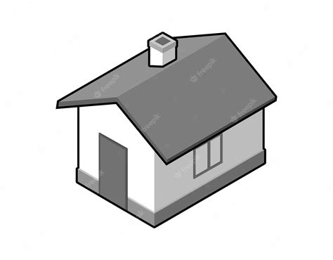 Icono De Diseño Isométrico De La Casa Ilustración Web Vectorial