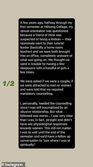 Sydney Hillsong College Babes Reveal Application Form Asked If They Had Been Drunk Or Had Sex