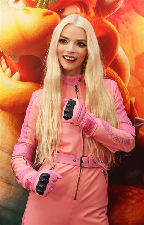 Anya Taylor Joy Super Mario Bros Movie Red Carpet Look Hot Celebs Home