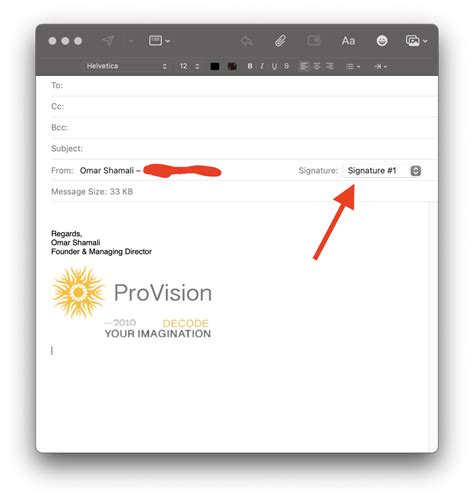 Apple Mail Signature Issue Missing Plugin When Placing Image In Mail Signature