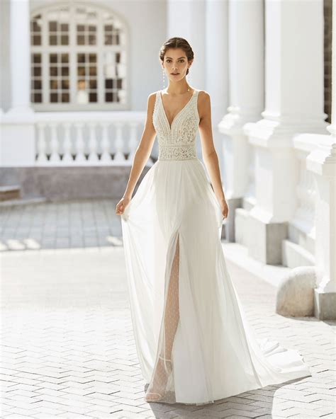 Abito da Sposa Rosa Clarà Saky Mariages Abiti Sposa e Sposo