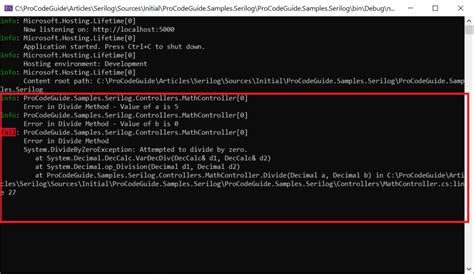 Setting Up Serilog In ASP NET Core Detailed Beginner Guide Pro Code Guide