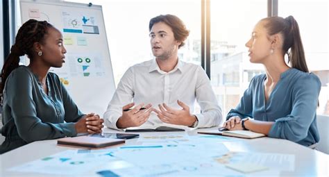 Premium Photo Leadership Teamwork And Diversity In Collaboration And Planning With Business