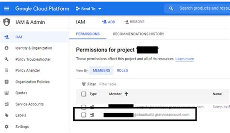 Cloud Build Failure You Do Not Have Permission To Act As Service Account Learn Google