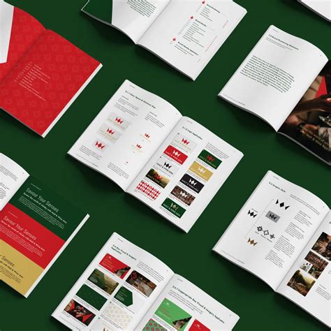 Brand Manual Mock Up Creativeans
