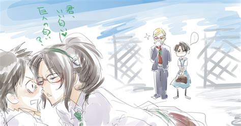 進撃の巨人 らくがき Asakoのマンガ リヴァハン ハンジ・ゾエ リヴァイ Pixiv