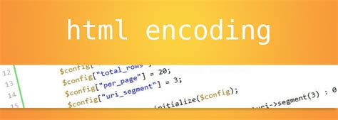 HTML Encoding