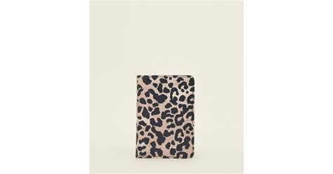 Leopard Print Passport Holder New Look