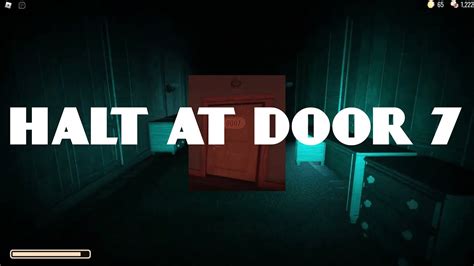 So I Played Roblox Doors And Got Halt At Door 7 Youtube
