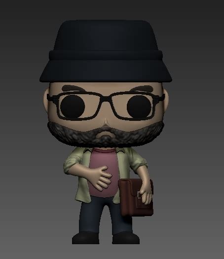 Файл Stl Профессор Фанко・3d печатная модель для загрузки・cults