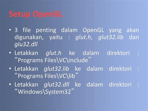 02 introduction to opengl ppt download