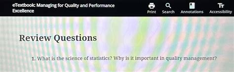 Solved Review Questionswhat Is The Science Of Statistics