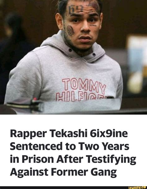 Rapper Tekashi 6ix9ine Sentenced To Two Years In Prison After