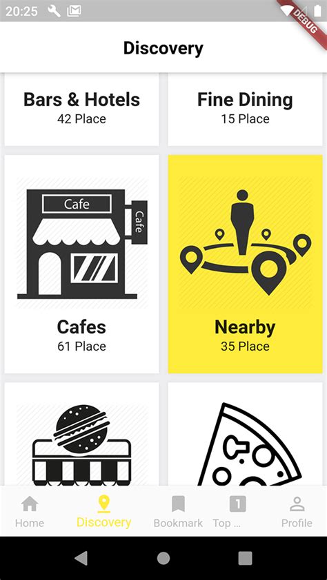 Restaurant App Ui Flutter Source Code Behance