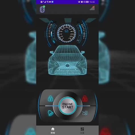 Phone Remote Control Engine Start One Button Start Stop Car Autostart