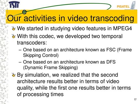 Ppt Video Transcoding In H 264 Powerpoint Presentation Free Download Id 3658273
