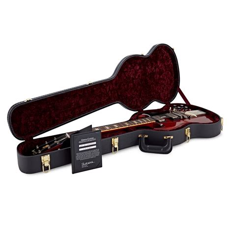 Gibson Custom 1964 Sg Standard Reissue W Vibrola Vos Cherry Red At