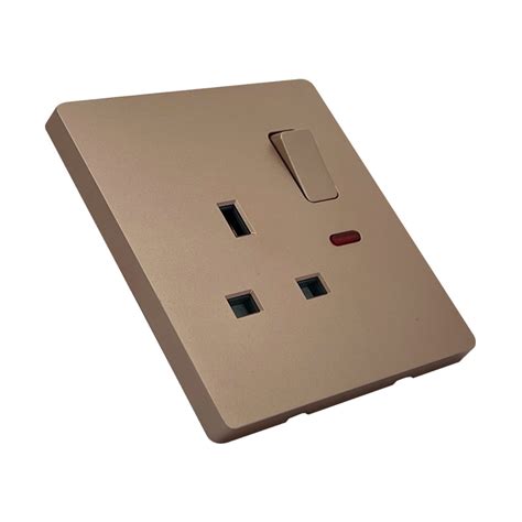 Sqm Certificate Socket 13a Switched Socket Double Pole Socket Light