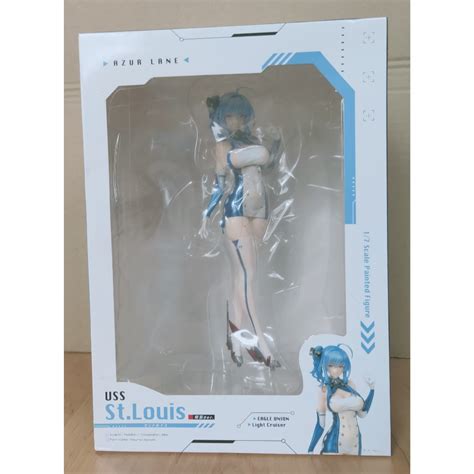 巨無霸 碧藍航線 聖姨 聖路易斯 Uss Stlouis 公仔 港版 Pvc 蝦皮購物