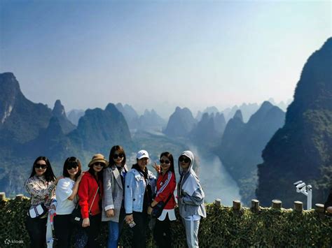 Guilin Lijiang Three Star Cruise Yangshuo Silver Rock Ruyi Peak Yulong