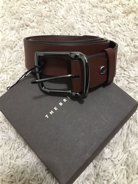 Mens Dark Brown Belt Mens Fashion Watches And Accessories Belts On