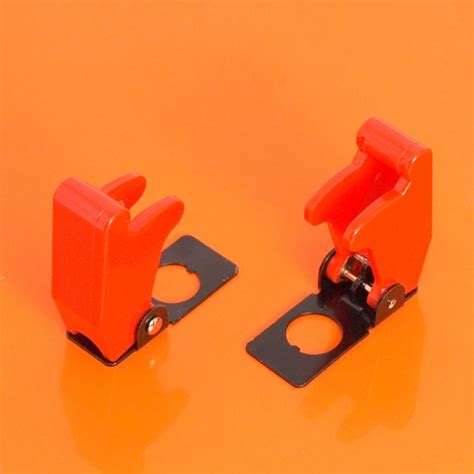Red Missile Style Toggle Switch Cover 3 Way Components