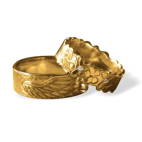 Argollas De Matrimonio Con Grabados Personalizados