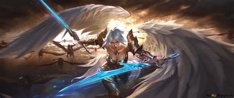The Judicator Kayle League Of Legends Lol 4k Wallpaper Download