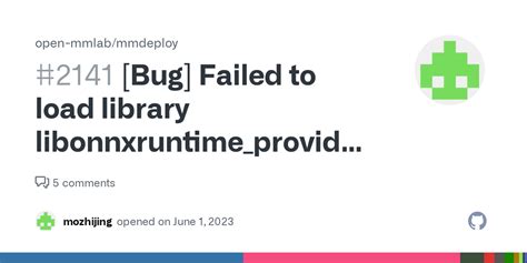 Bug Failed To Load Library Libonnxruntimeproviderssharedso With